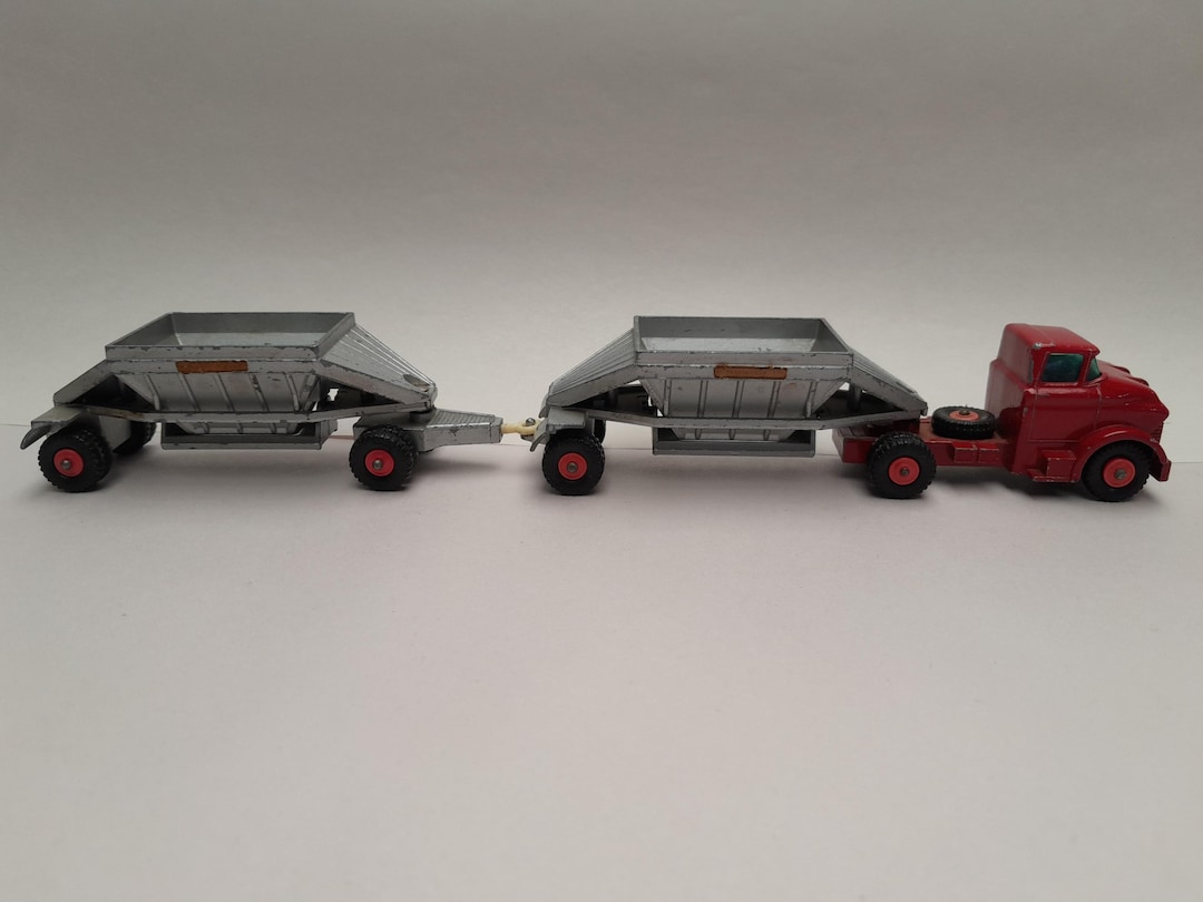 M-04B GMC Tractor & Fruehauf Hopper Train - Matchbox Major Packs Lesney ...