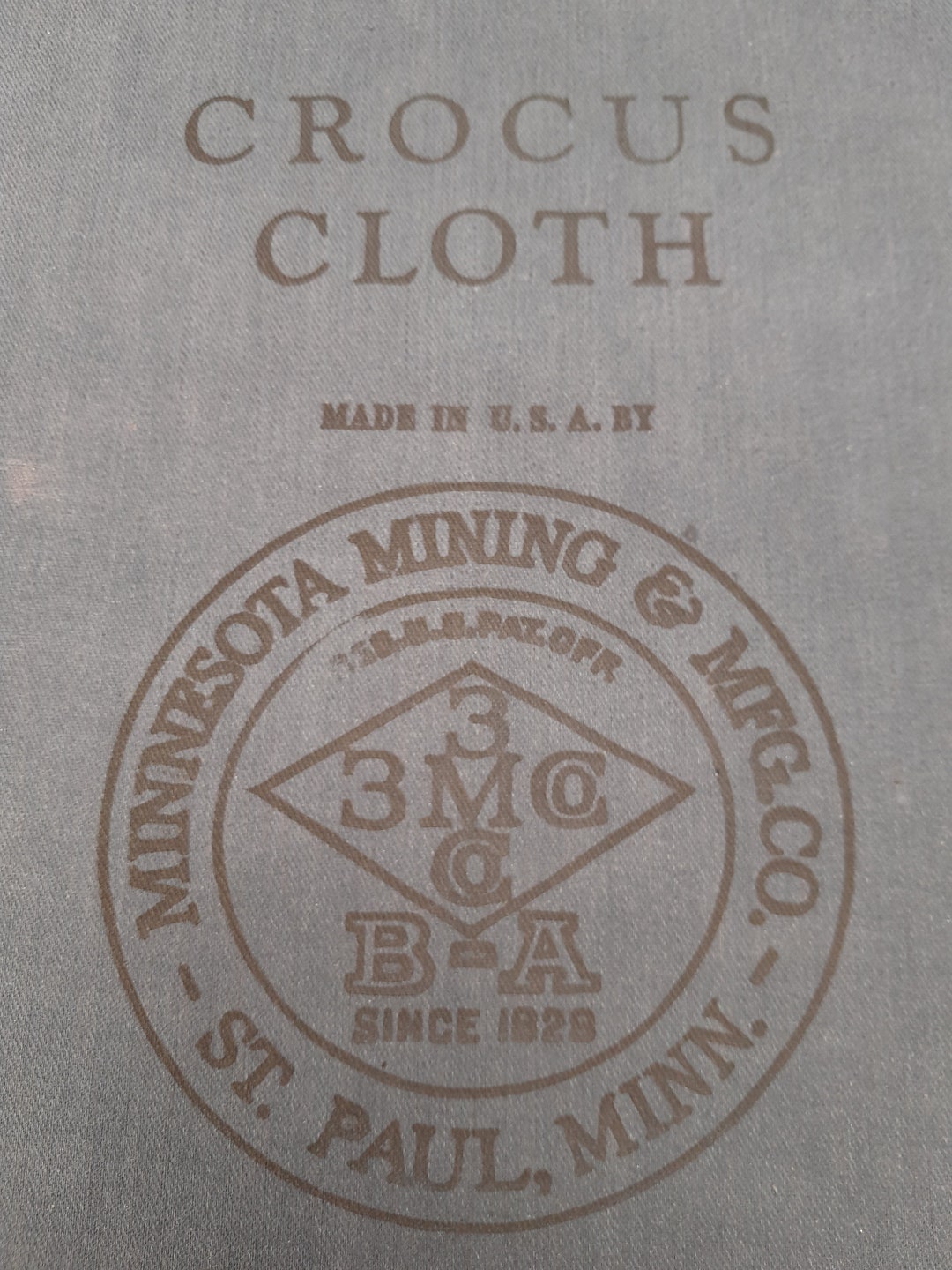Set of 5 Vintage Sheets Crocus Cloth MG2 - Minnesota Mining & Mfg Co ...