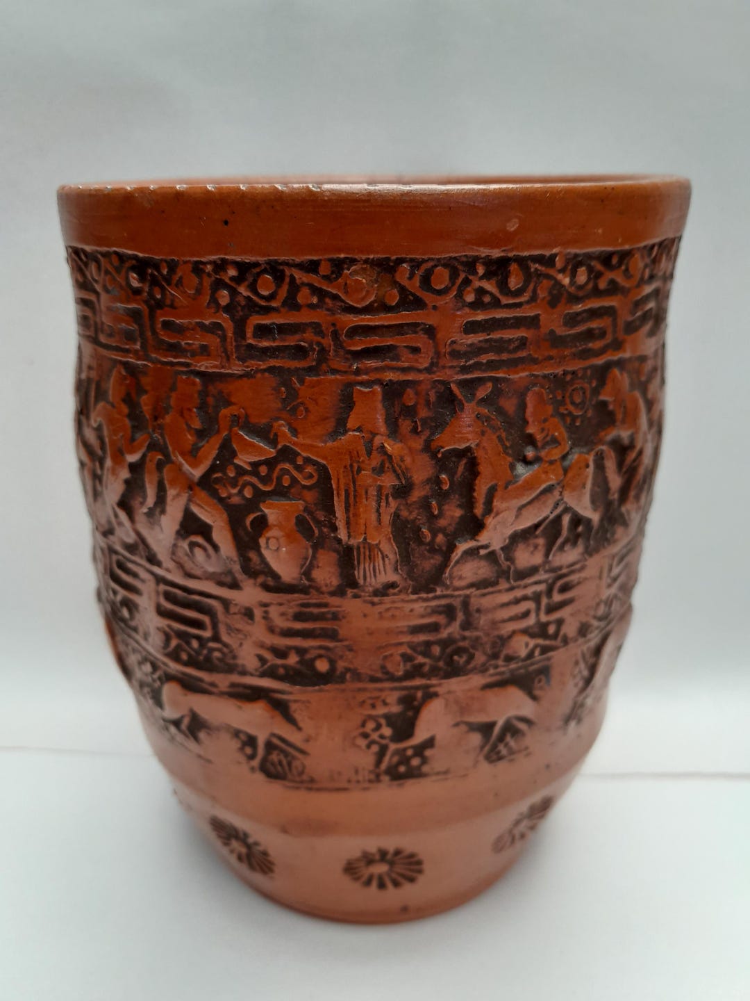 Handmade Greek Vase - Pottery - Souvenir - Etsy