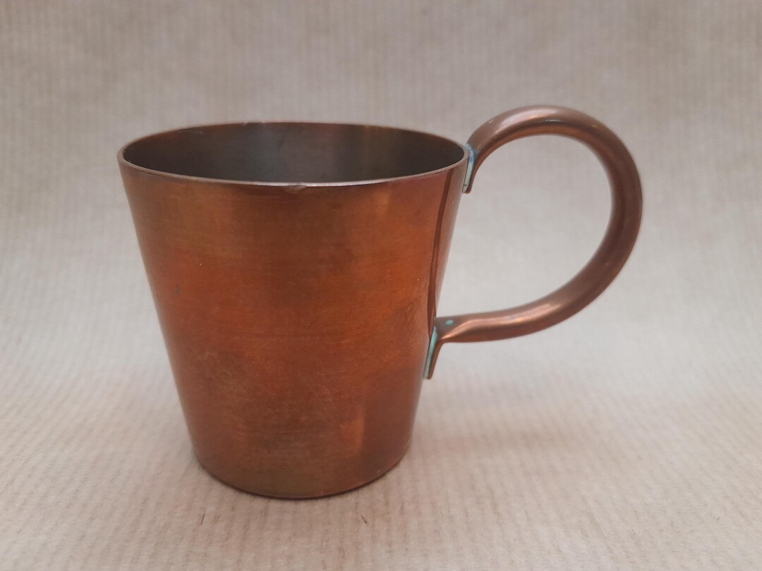 Antique Copper British Royal Navy Rum Cup 1/2 Gill Measure W Crown - Etsy