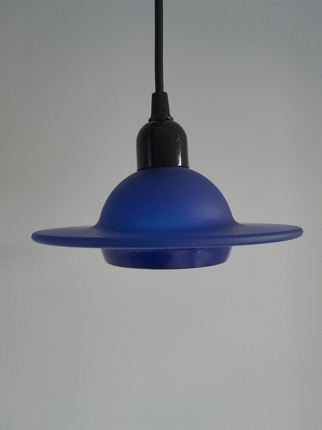 Vintage UFO Hanging Lamp - Massive - 80s - Etsy