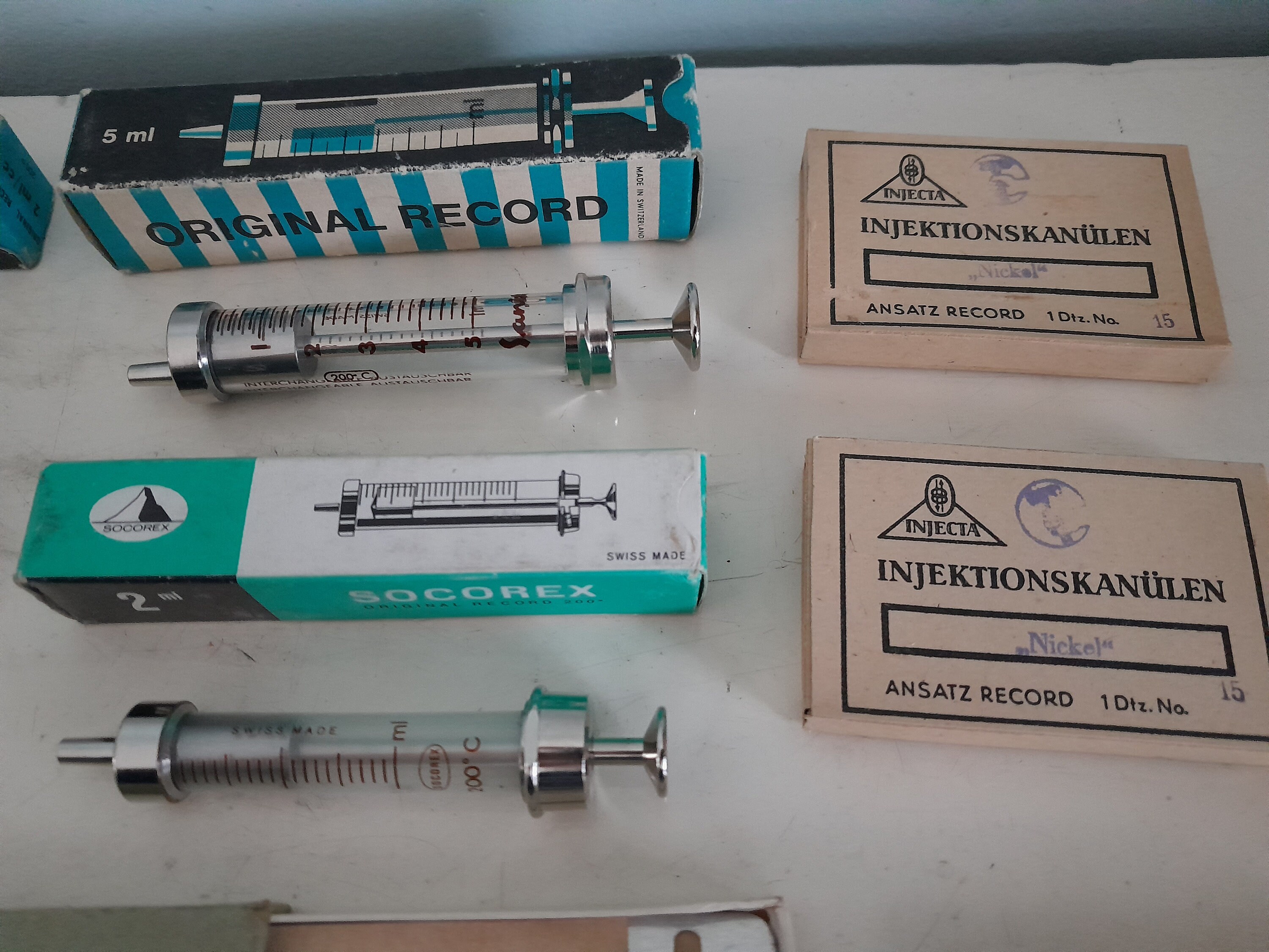 Vintage Medical Needle Set Record Socorex Calibra - Etsy