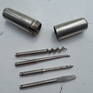 Vintage Multi-tool of 4 Tools Germany 1950s, Corkscrew, Travel Toolbox ...