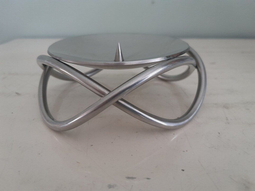 Georg Jensen GLOW Candlestick Maria Berntsen Danish Design - Etsy