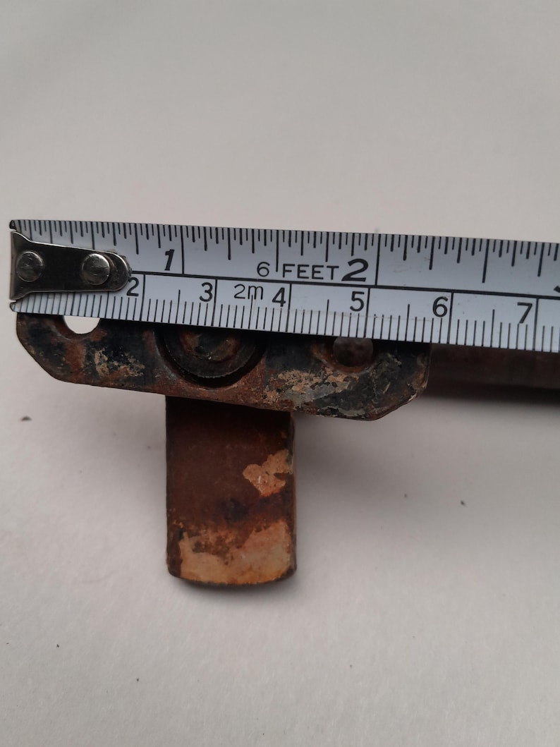 Antique Iron Window Handle - Old Window Lever - Window Knob With Patina ...