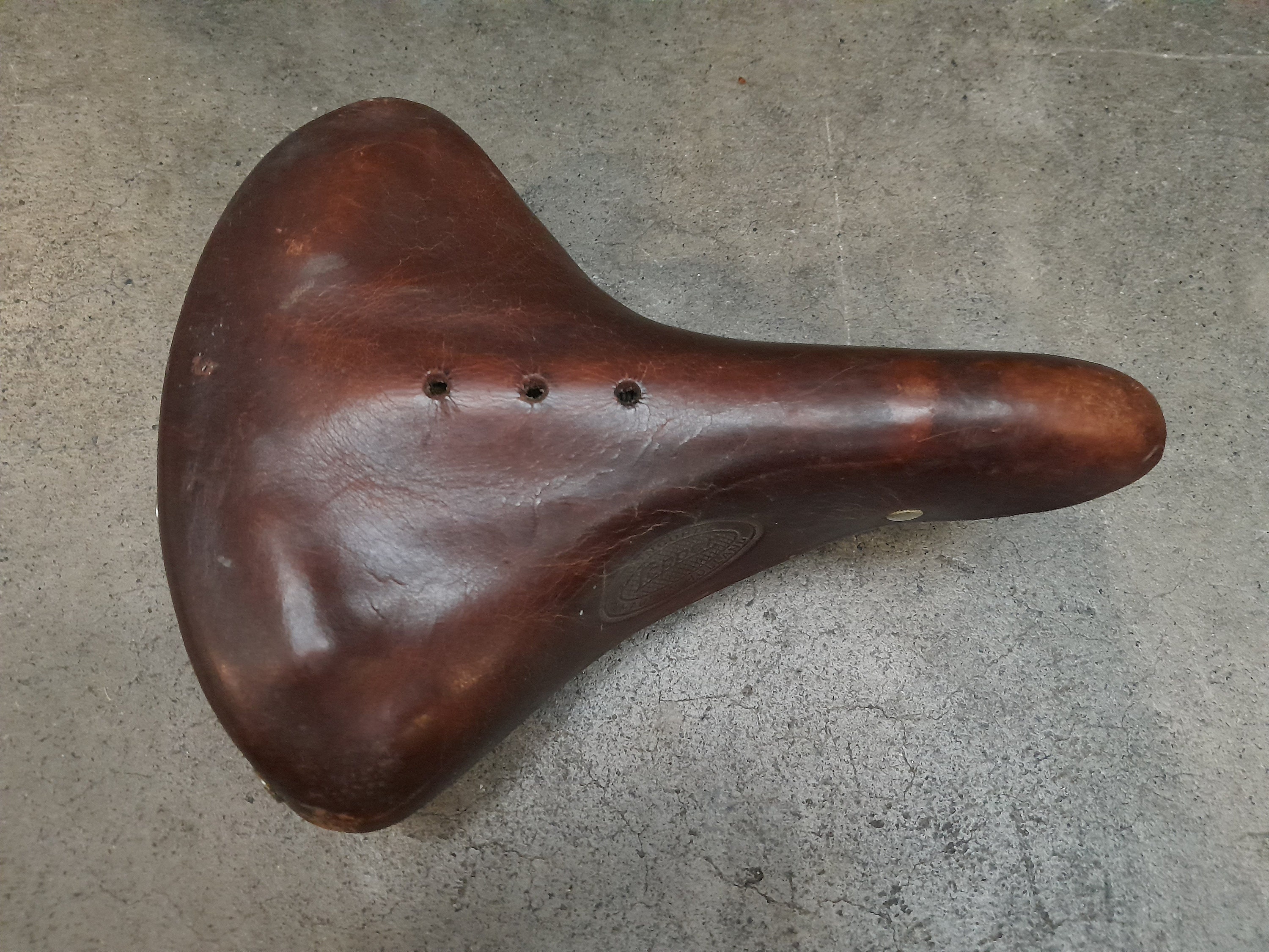 Vintage Lepper Concorde Saddle Bicycle Saddle Leather Dutch - Etsy