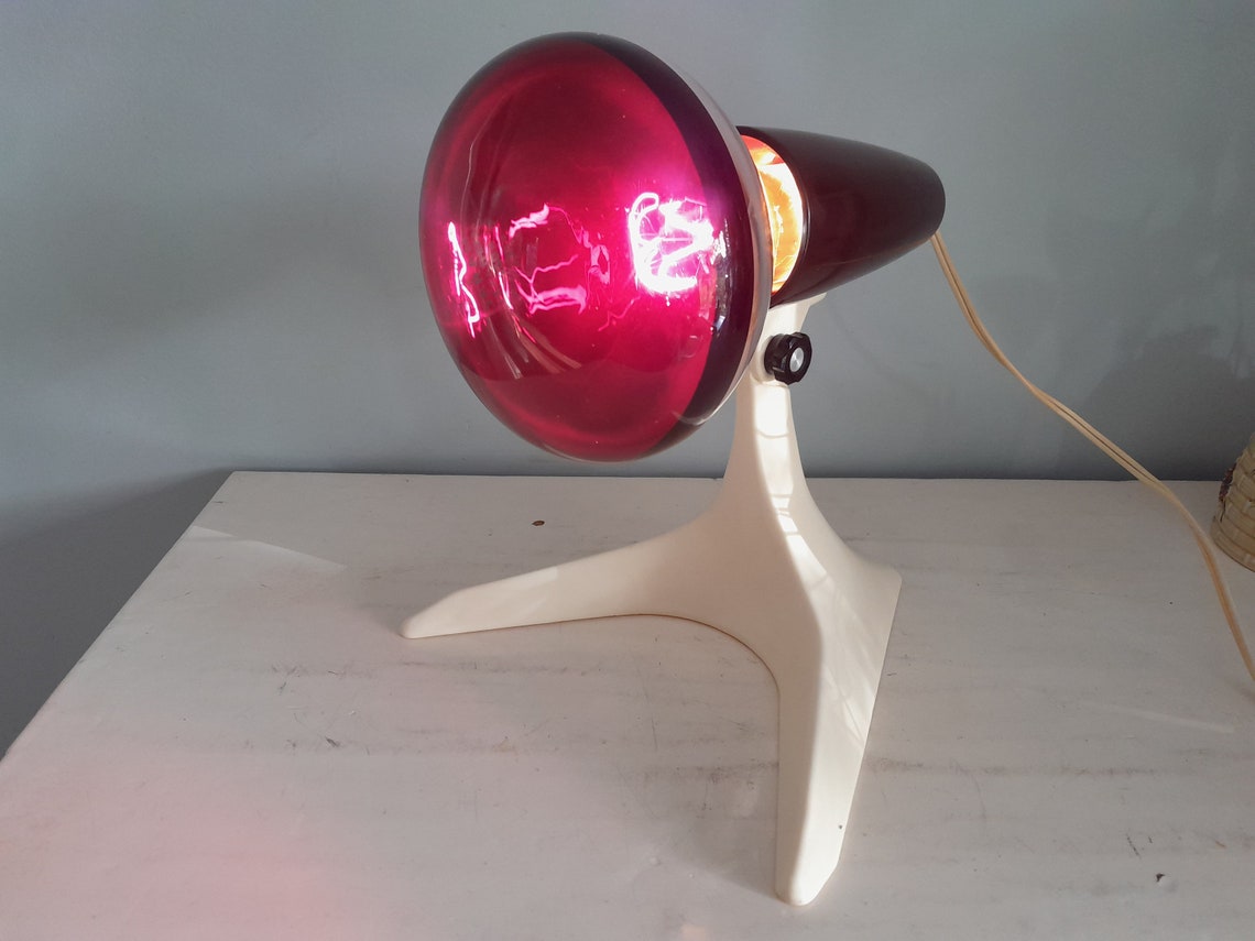 Vintage Osram Table Lamp Heat Lamp Plastic 1970s - Etsy