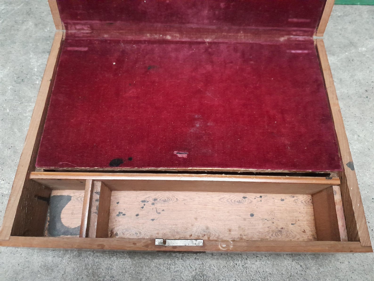 Antique Portable Wooden Lap Field Desk Art Deco 1920's - Etsy