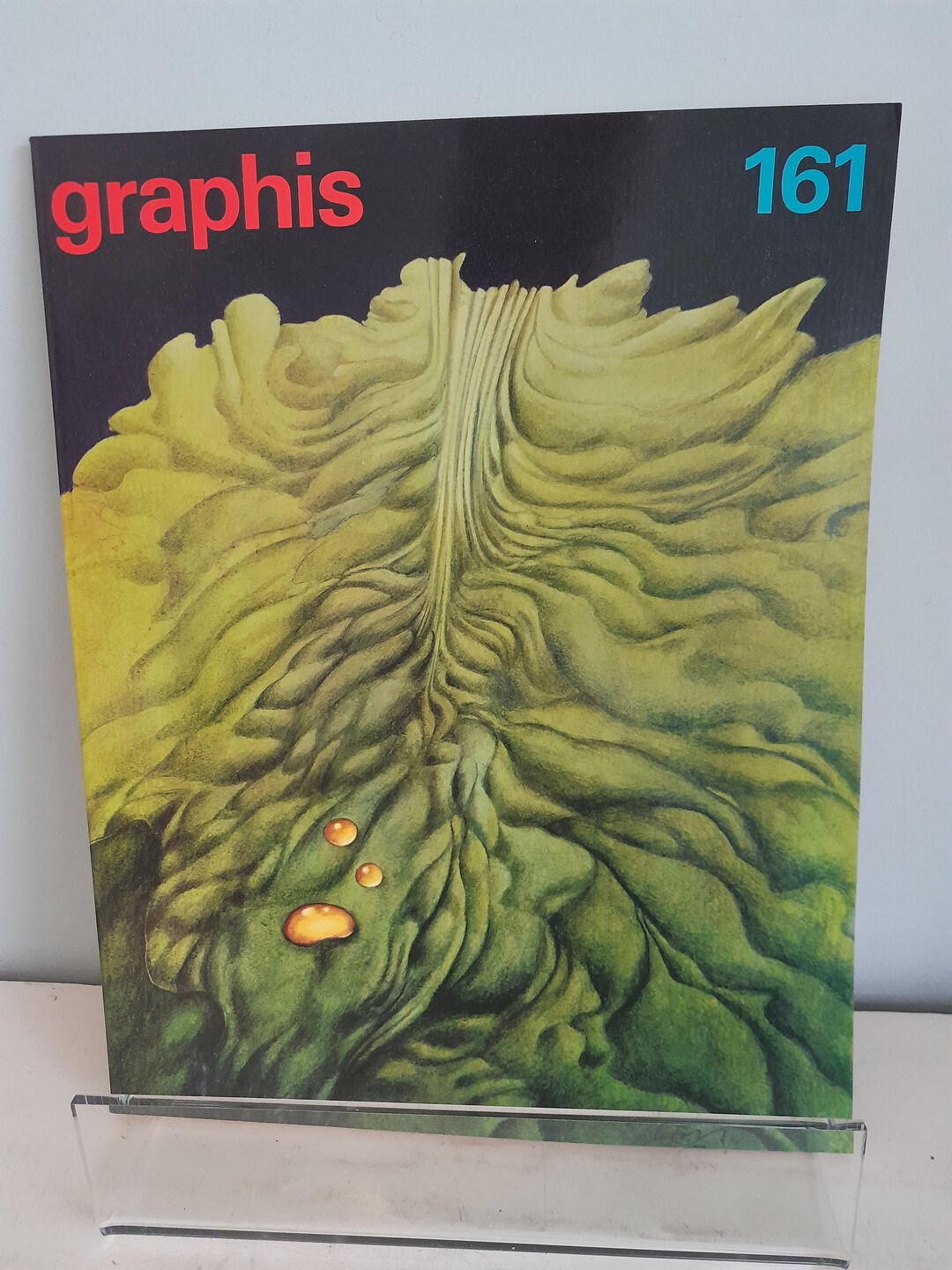 Vintage Graphis 161 Magazine 1972 1973 - Cover by Alain Le Foll ...