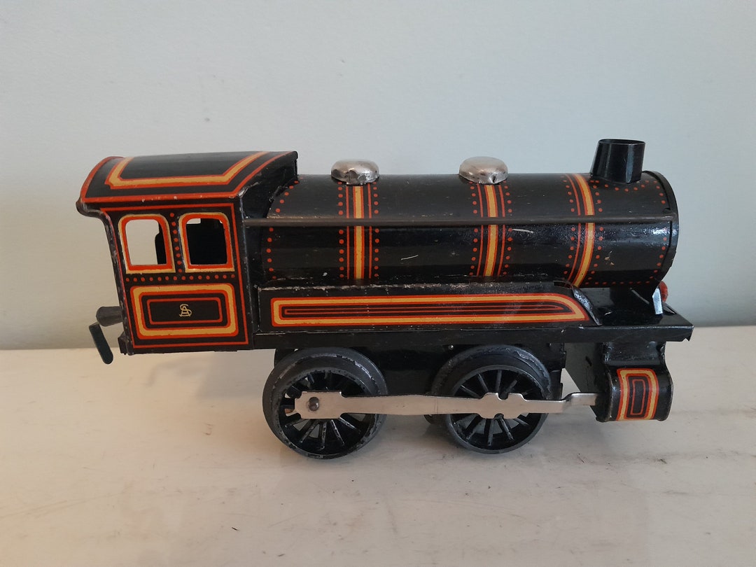 Antique Wind-up Train Germany - Etsy