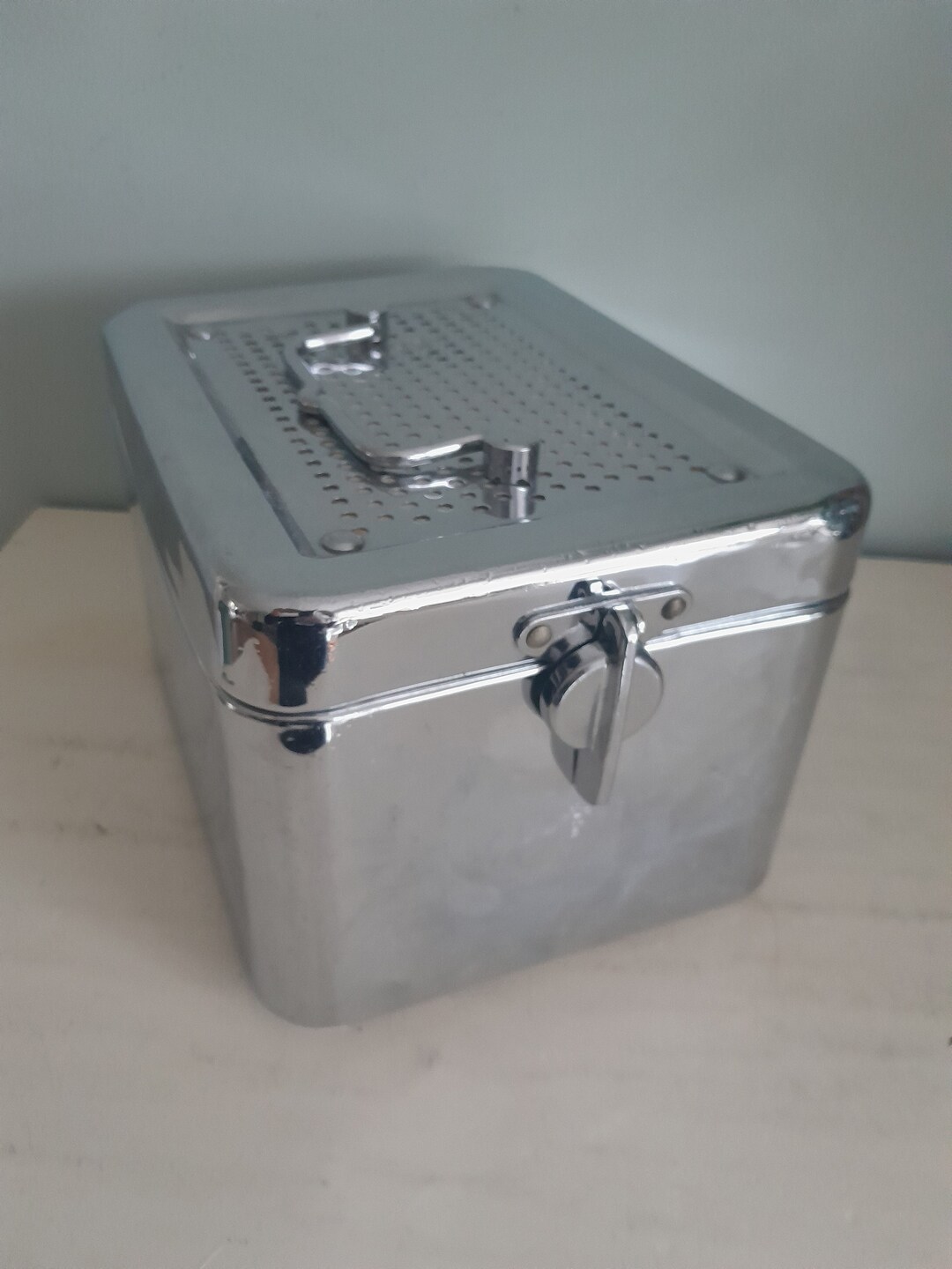 Antique Sterilization Container Box Aesculap - Etsy