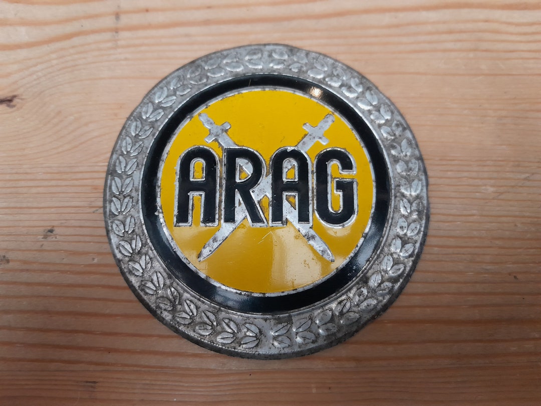 Vintage Badge Car Club Germany ARAG Insurance Group - Etsy