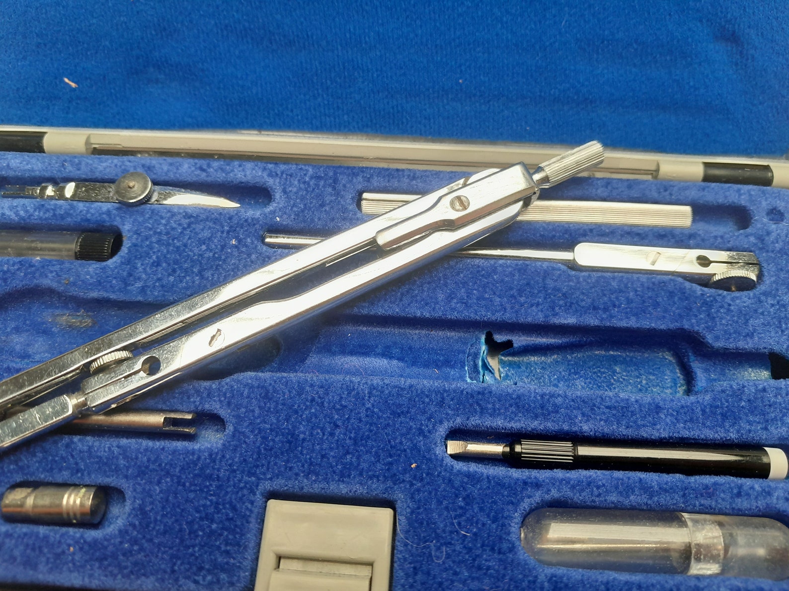 Vintage Everest Compass / Drawing Instrument Set - Etsy