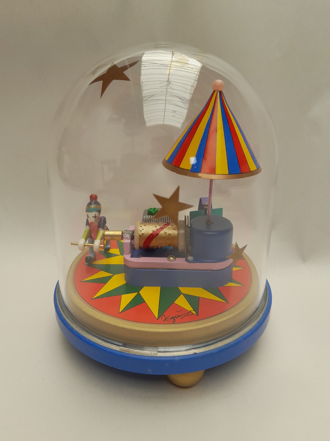 Vintage Rare 70s Sankyo Pierrot De Pierre Clown Musical Box Toy Japan ...