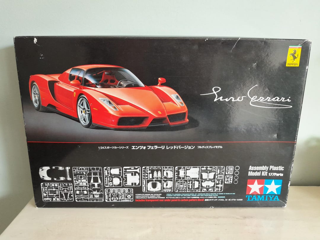 Tamiya Enzo Ferrari No. 24302 1:24 - Etsy