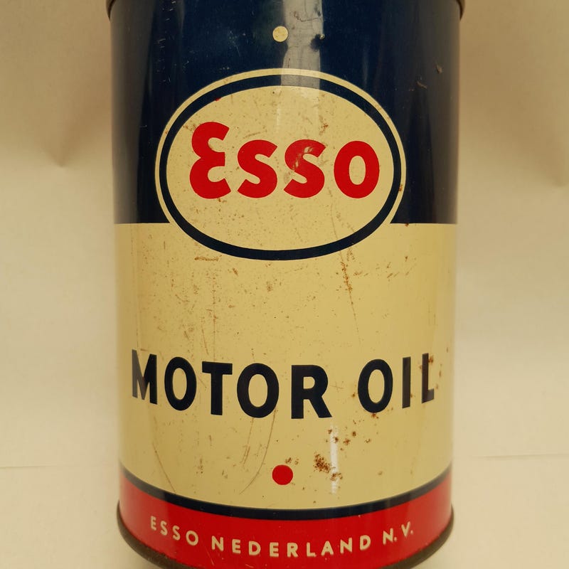 Vintage Esso Oil Cans - Etsy