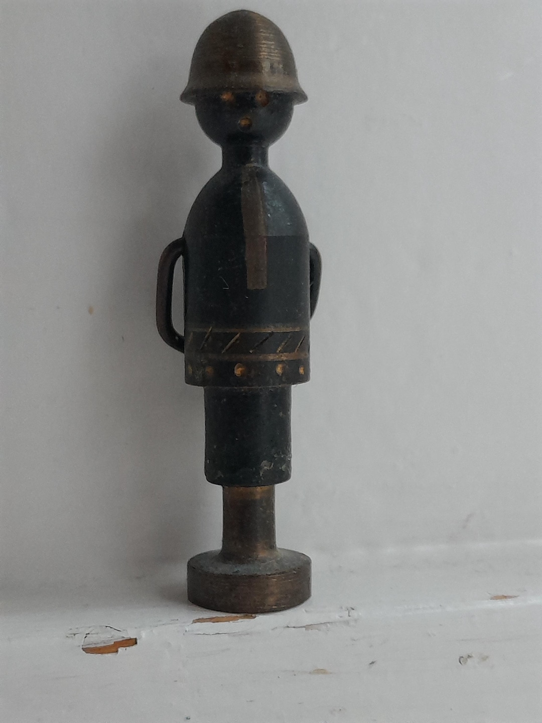 Vintage Hans Teppich Statue Judaica Biblical Bronze Statue Israel - Etsy