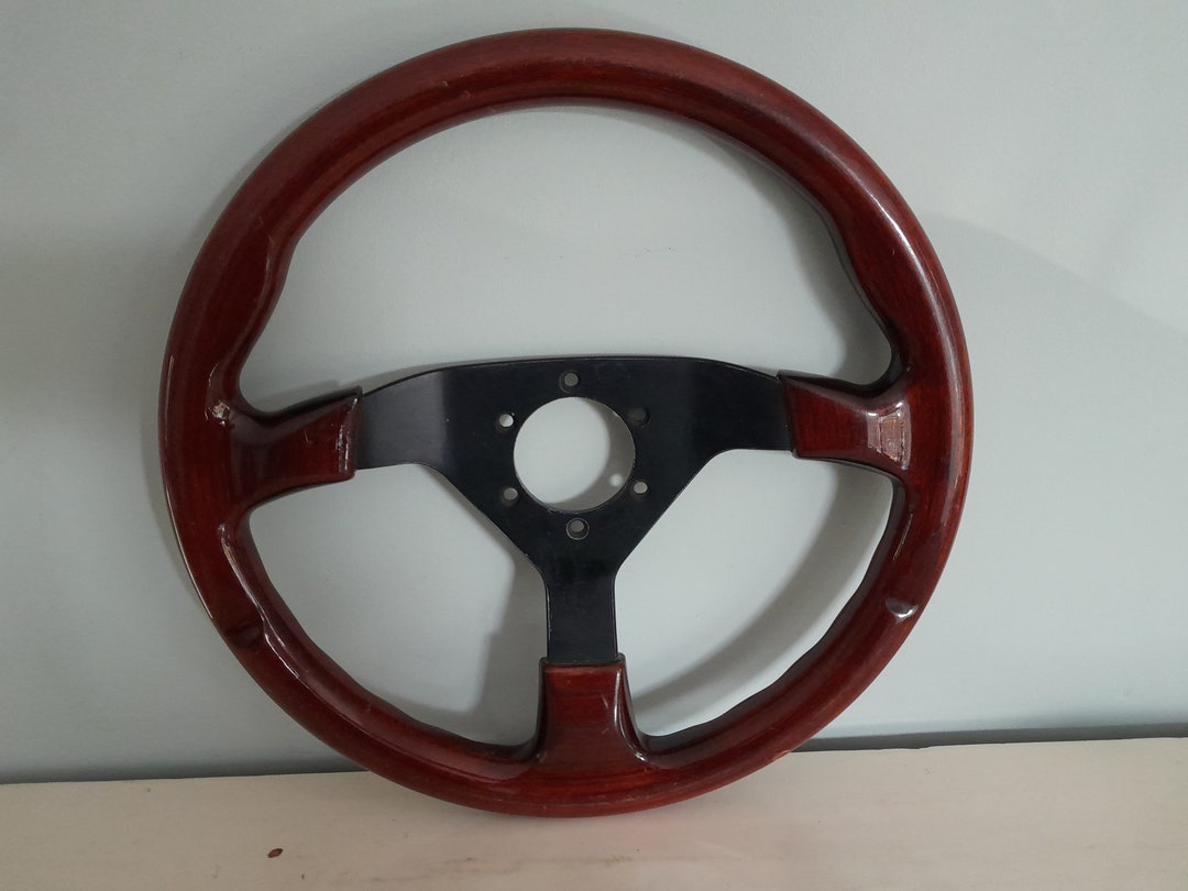 Nova Wooden Steering Wheel torino Italy 36cm - Etsy