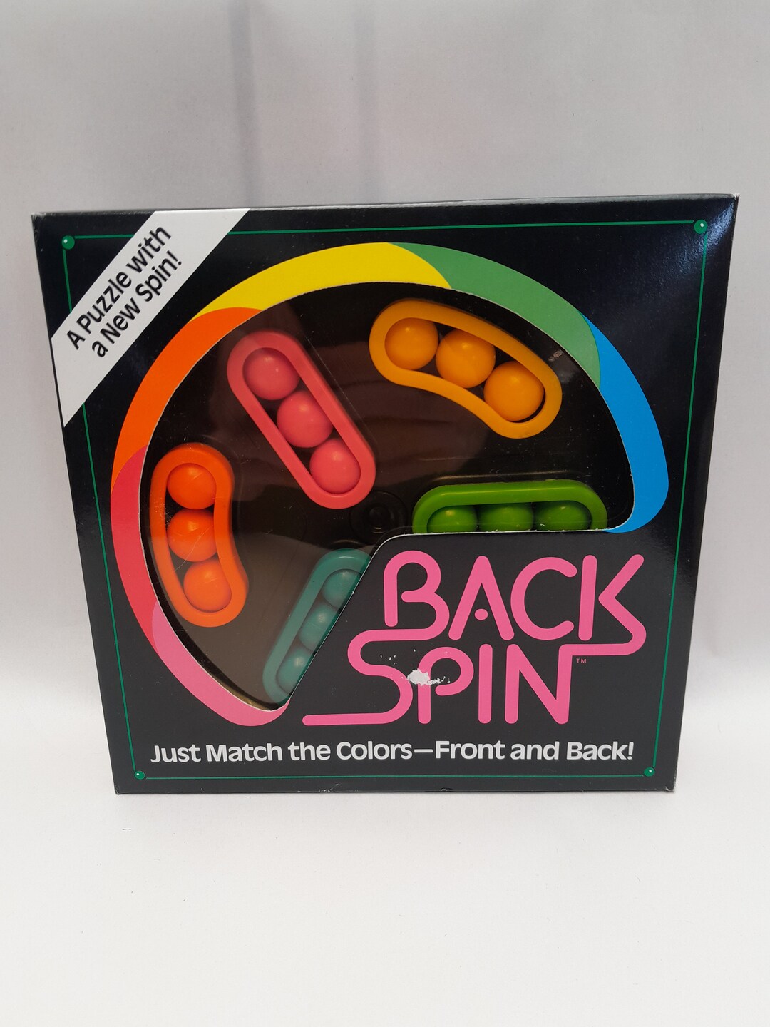 Back Spin Puzzle, Just Match the Colors, Back and Front - Binary Art ...