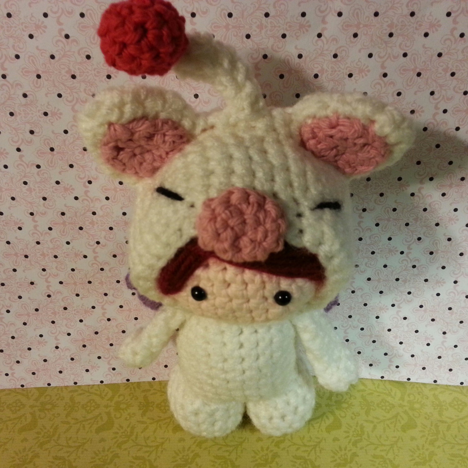 Custom Made Moogle Final Fantasy Doll - Etsy