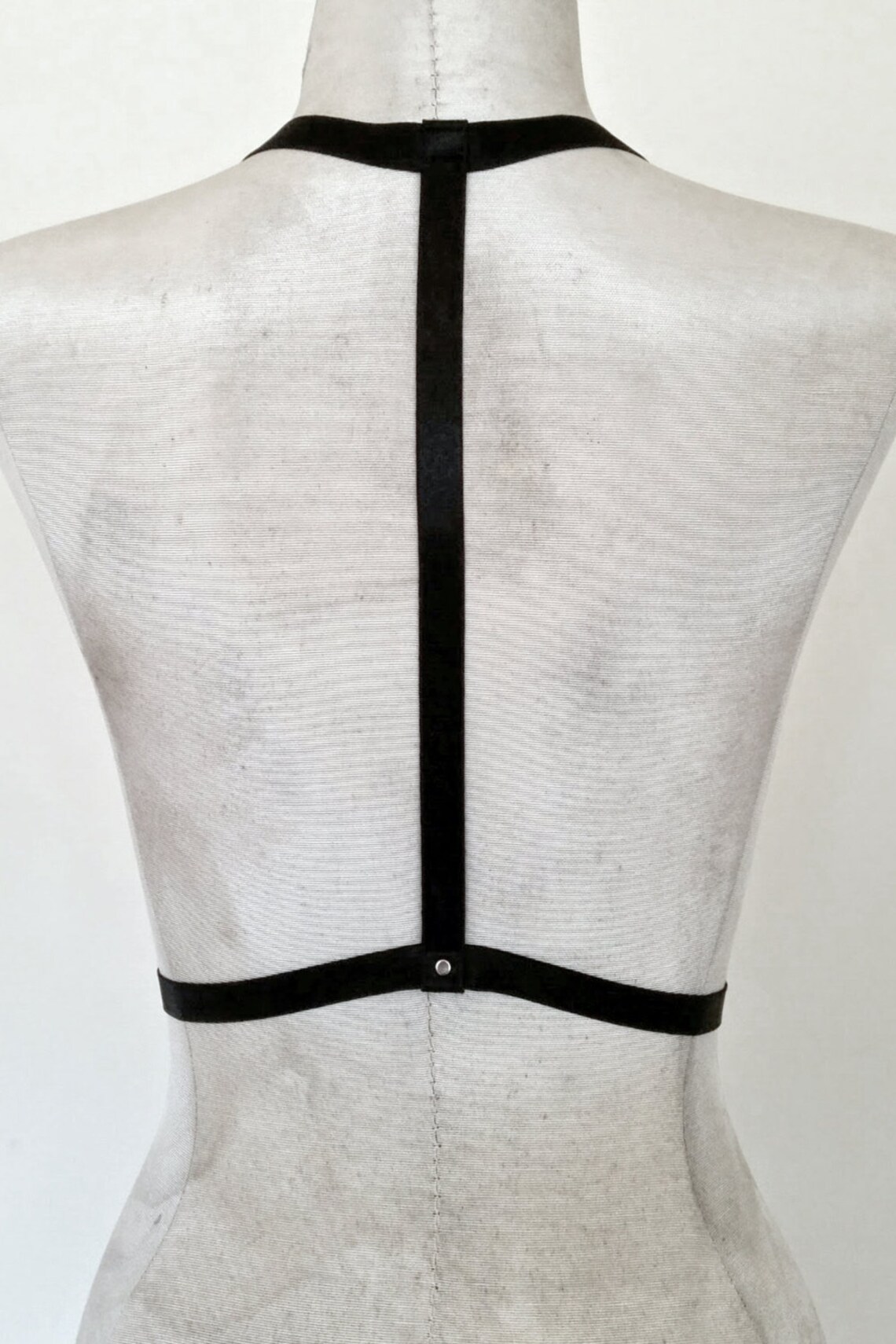 Tough Luv Triple Heart Elastic Harness Halter | Etsy