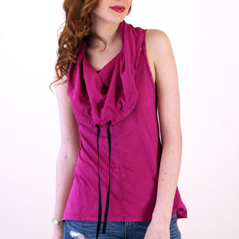 Cowl Neck Top - Etsy