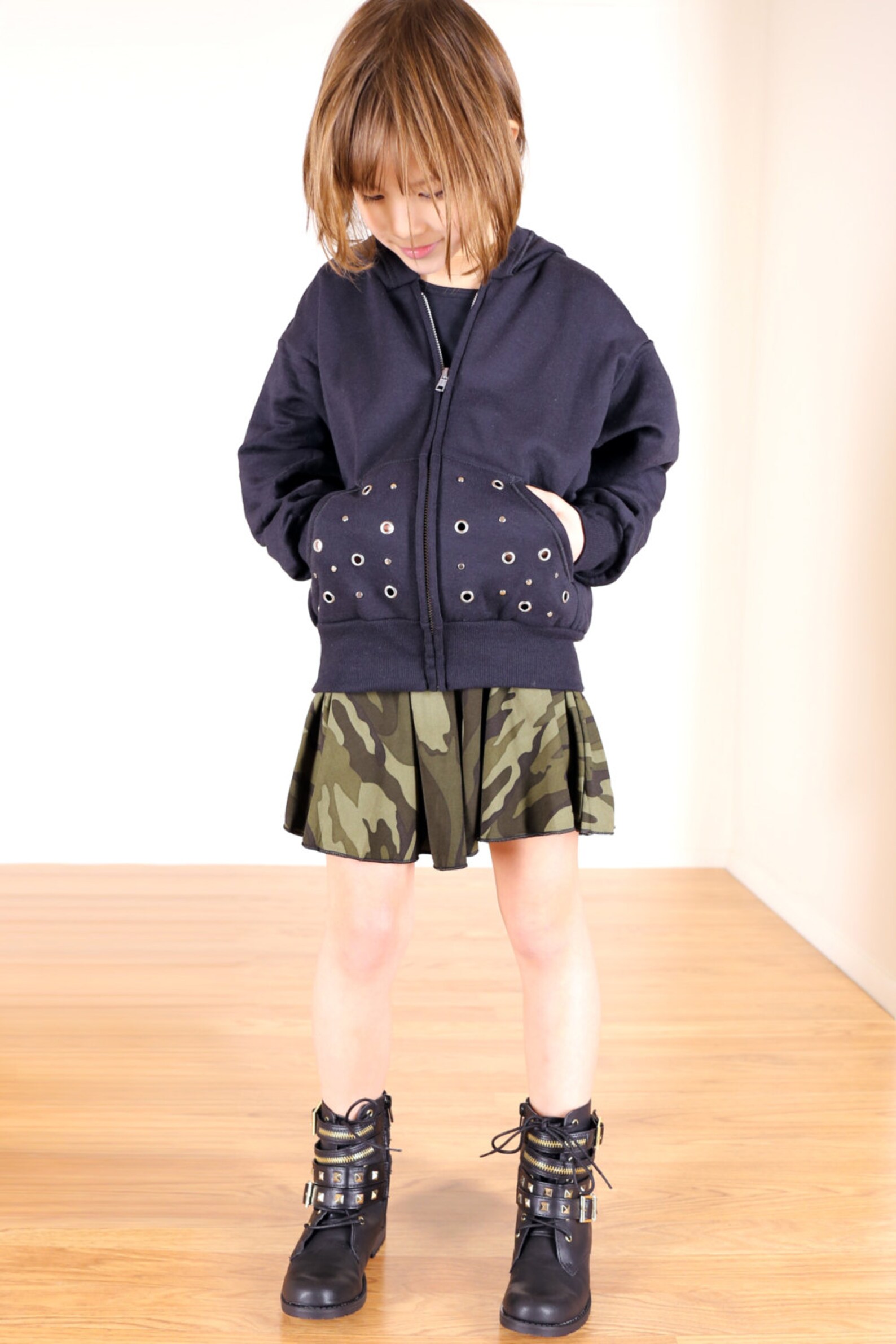 SALE Punk Rock Kids' Studded Knit Fleece Children's | Etsy