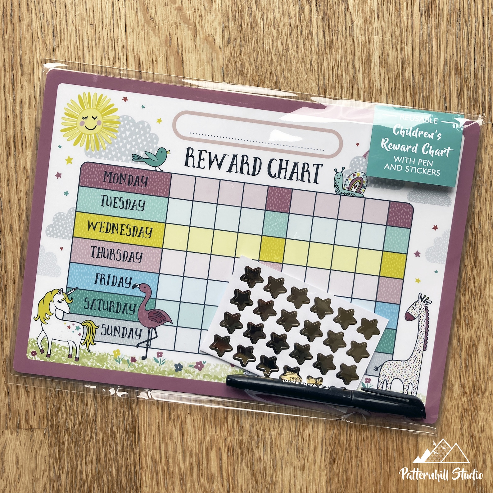 Children's Reusable Reward Chart - Etsy