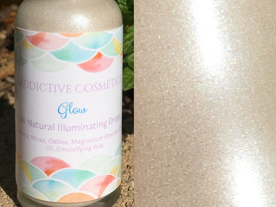 GLOW Illuminator All Natural Illuminating Drops Primer Skin - Etsy
