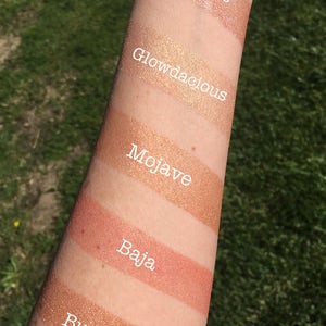 MOJAVE Mineral Highlighting Blush and Bronzer- Handmade, All Natural ...