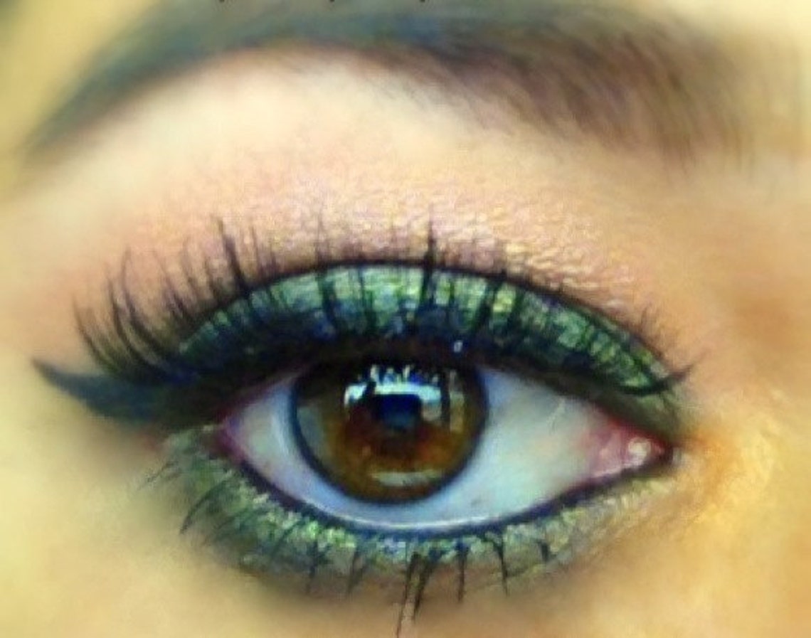 ELF Olive Green Eyeshadow All Natural Vegan Friendly - Etsy