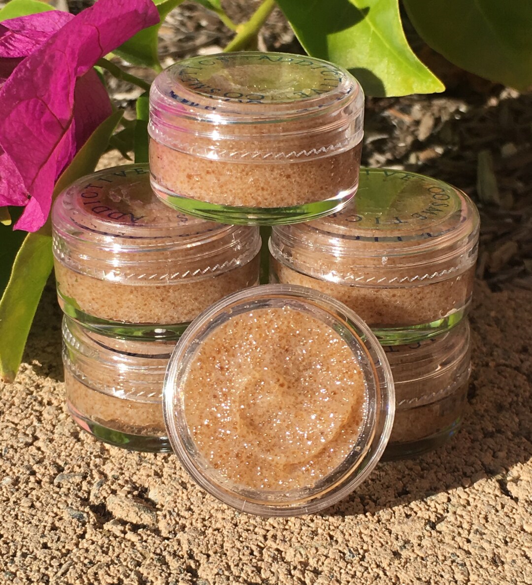 All Natural BROWN SUGAR Lip Scrub- Exfoliate and Hydrate Lips With Our ...