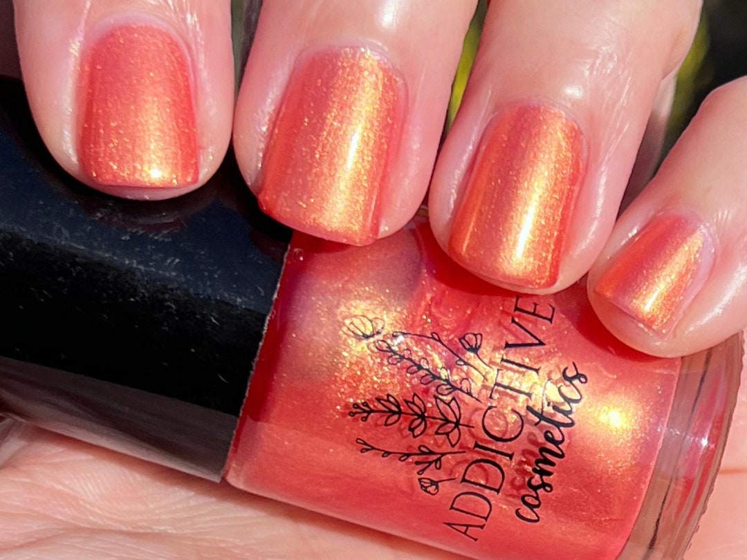 PEACH BABE 10 Toxin Free Nail Polish Vegan Friendly and Cruelty Free - Etsy