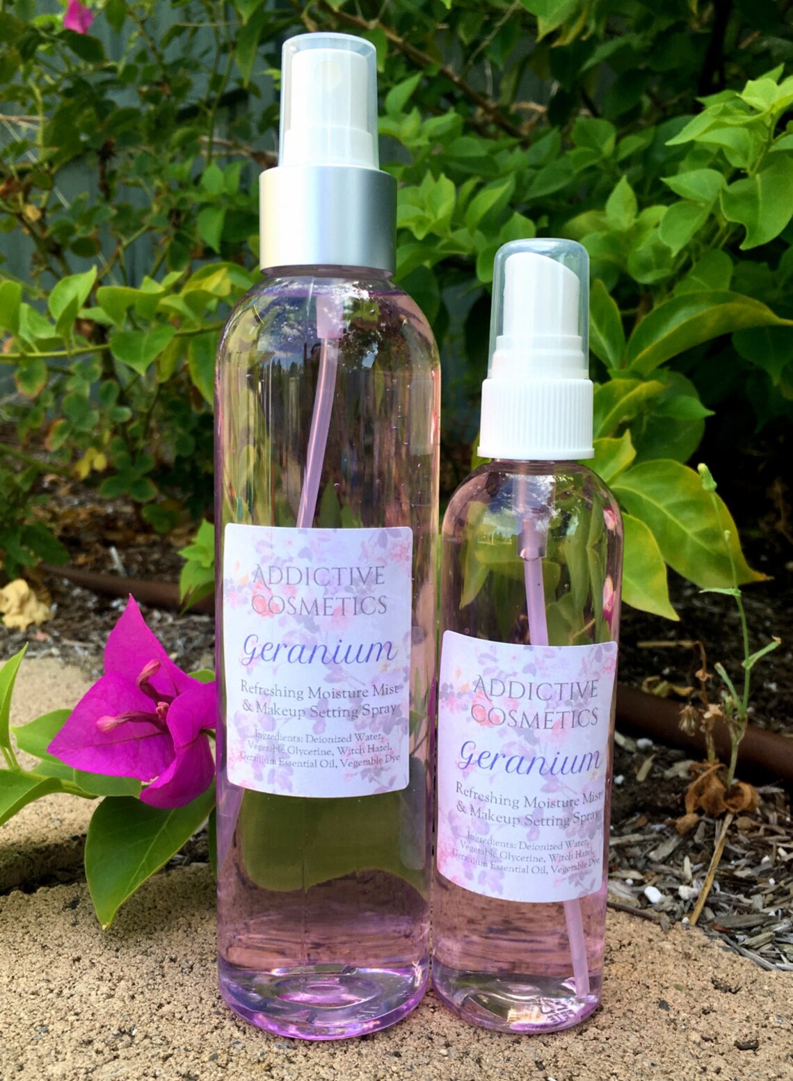 GERANIUM Refreshing Moisture Mist and Makeup Setting Spray for Face ...