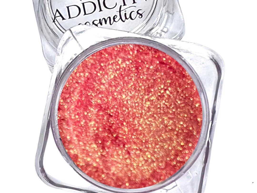 FIZZ Rose Gold Shimmer Mineral Eyeshadow- All Natural Makeup, Vegan ...