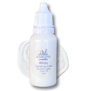 WHITE Ultimate Color Liquid Lipstick and Lipgloss Pigment- Create Your ...