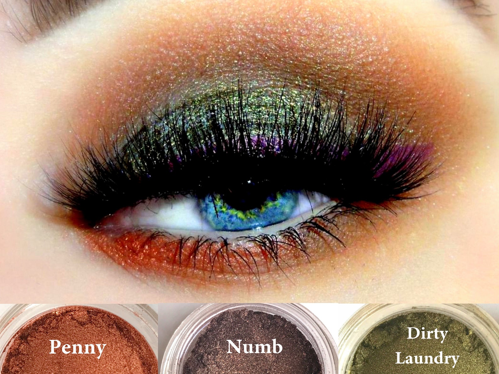 GYPSY Trio Get This Look All Natural Vegan Eyeshadow and | Etsy
