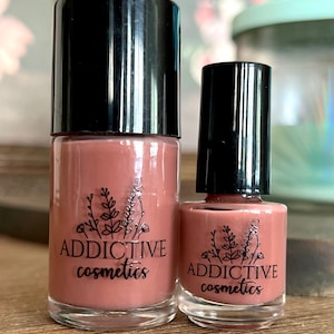 MISS UNDERSTOOD Pink Brown Creme Nail Polish – 10 Toxin Free, Vegan ...