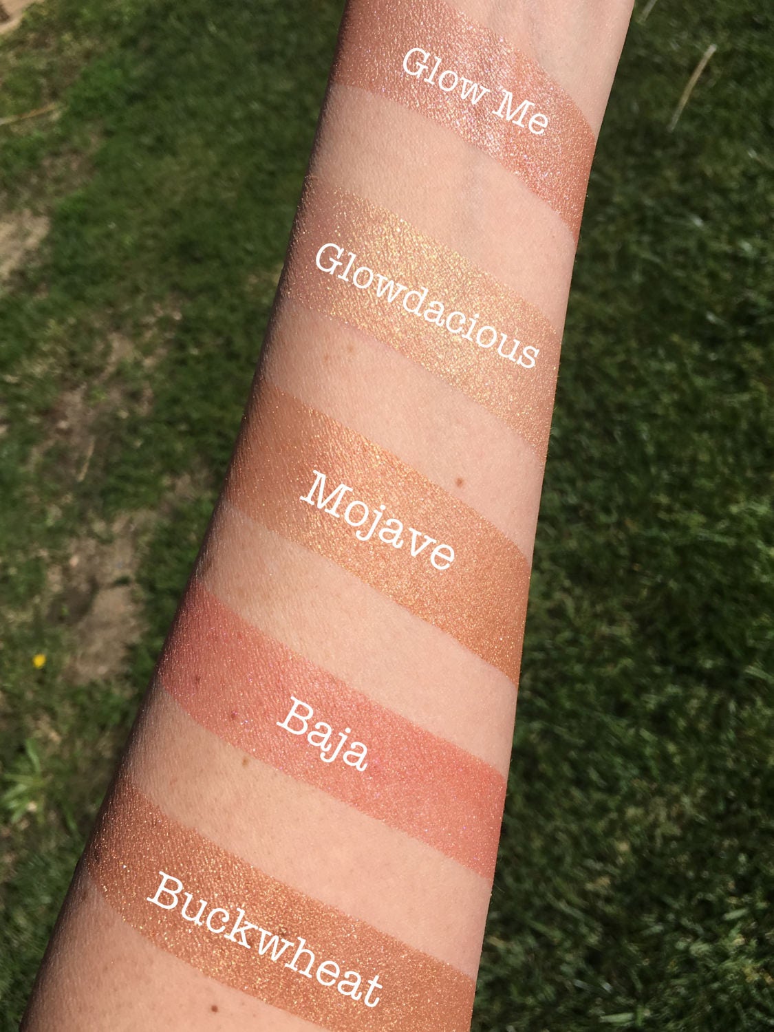 GLOW ME All Natural Vegan Body Shimmer and Face Highlighter - Etsy