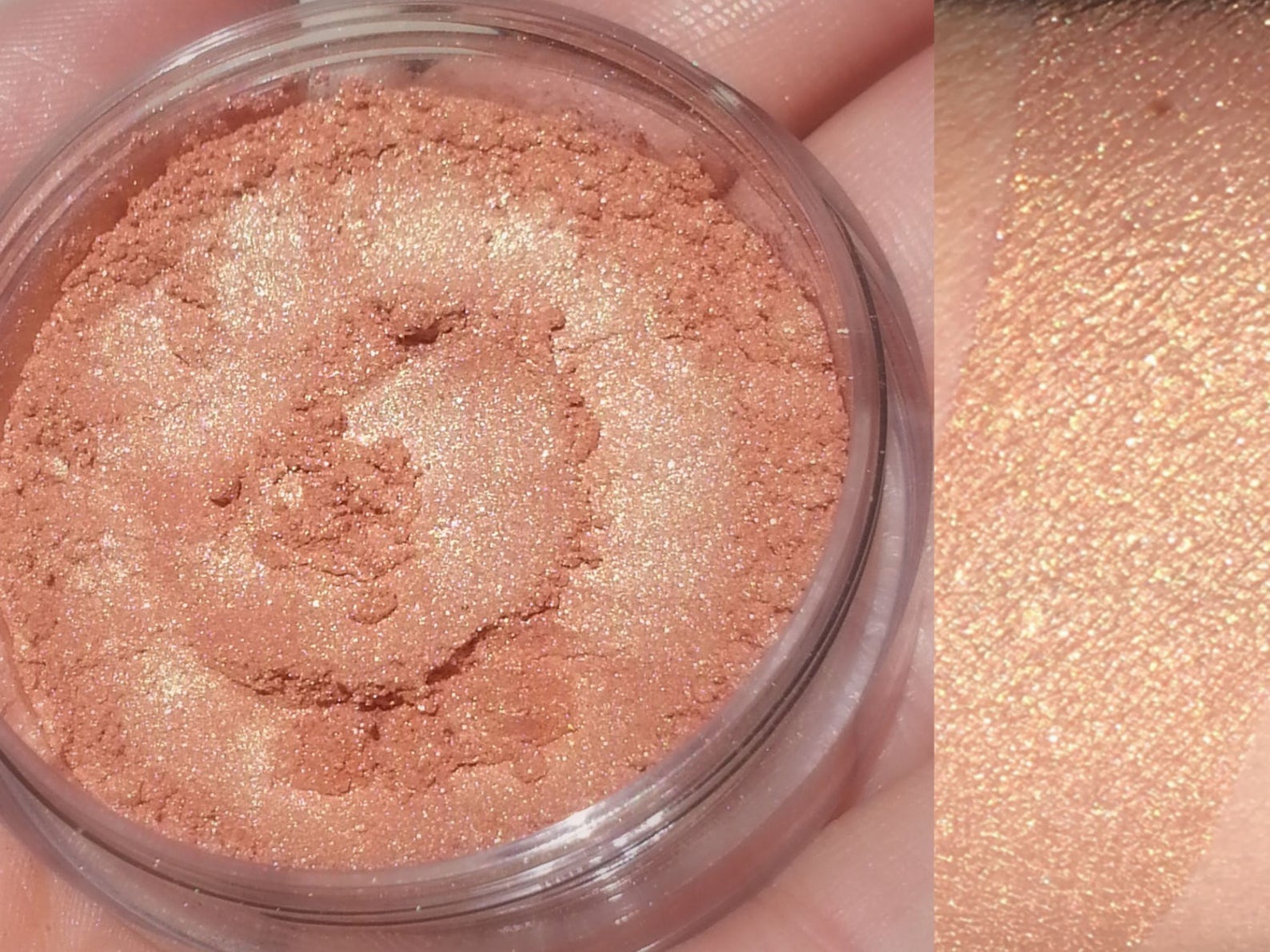 Gold Mineral Highlighter- All Natural and Vegan Friendly-glowdacious ...