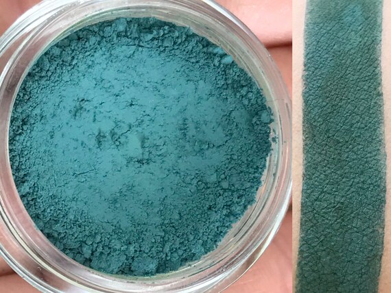 XANADU Matte Green Eyeshadow and Eyeliner Makeup | Etsy