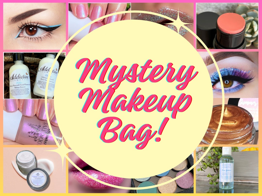 MYSTERY MAKEUP BAG A Mysterious Mix of Makeup and Skincare Goodies to ...