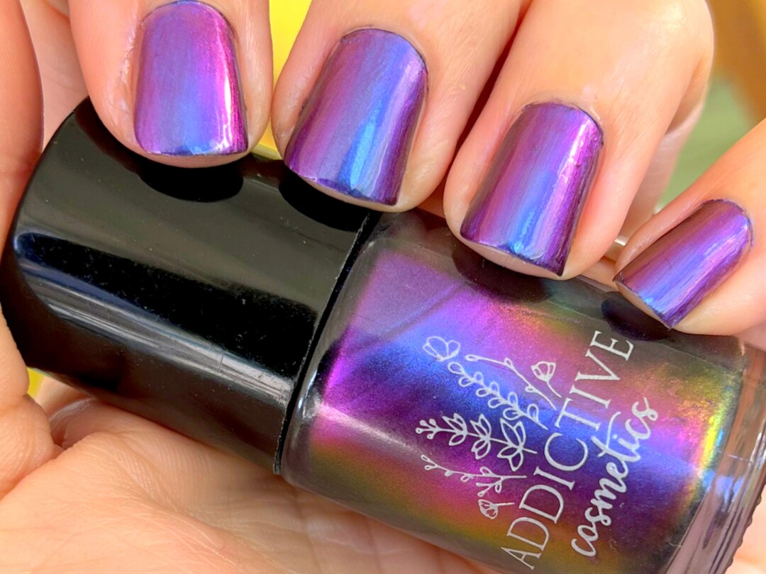 OIL SLICK Multi-chrome Color Shift Nail Polish- 10 Toxin Free Nail ...