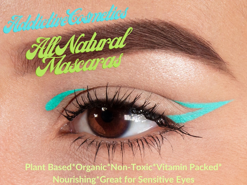 MASCARA- Pro Vitamin Nourishing Mascara- All Natural, Organic, Plant ...