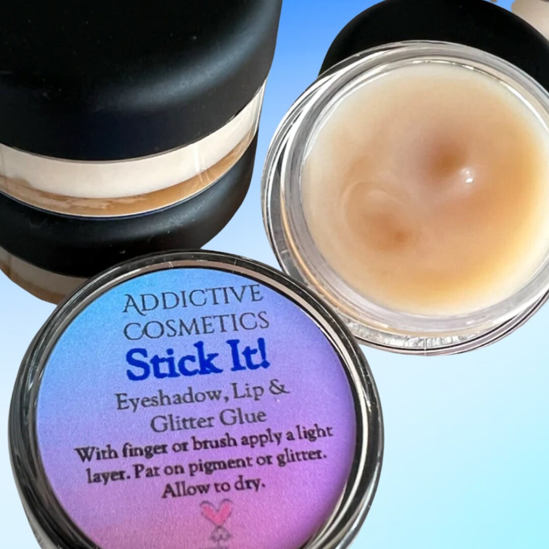 STICK IT! Eyeshadow Primer, Base and Glitter Glue- Makes Eyeshadows and ...