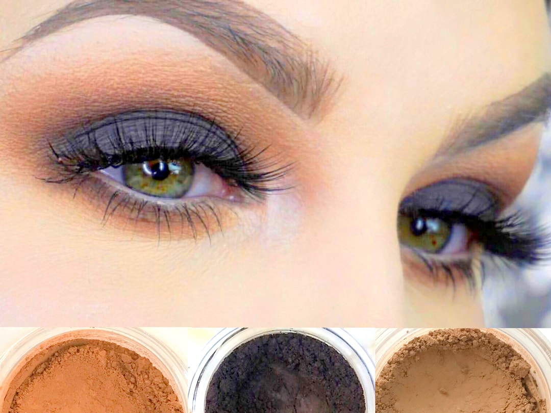 CAPTIVATING Eyeshadow Trio Get This Look All Natural, Vegan Eyeshadow ...