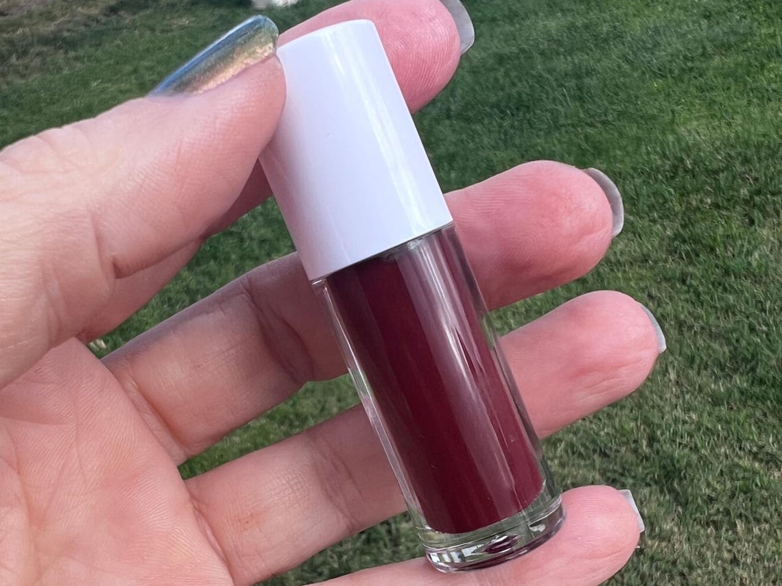 DROP DEAD RED Liquid Lipstick- Full Color Lipgloss- Vegan Friendly ...