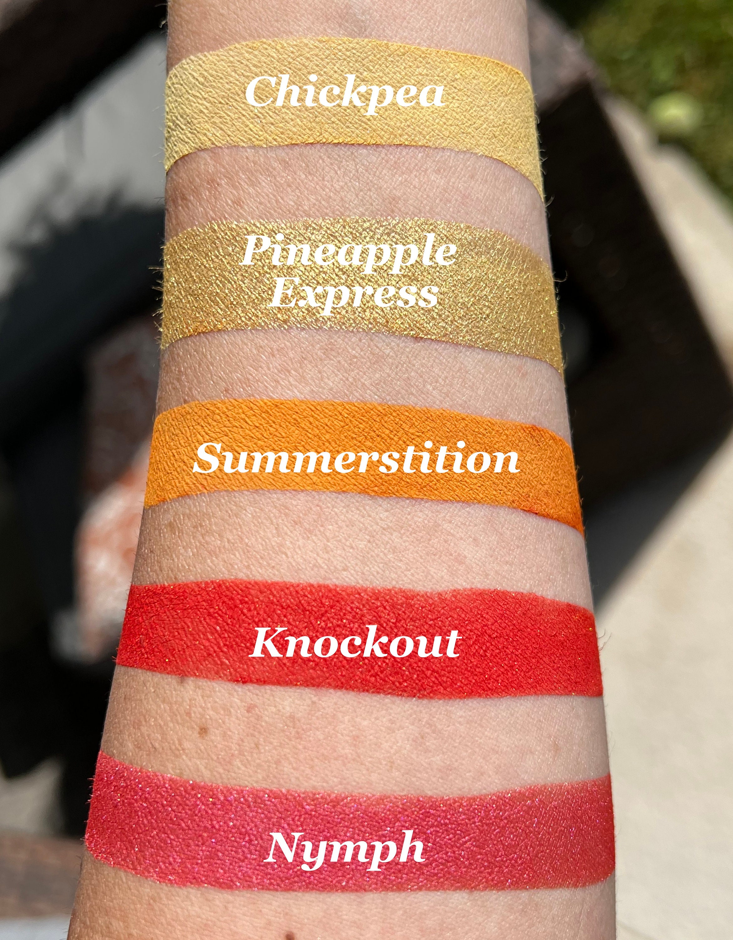 KNOCKOUT Mineral Eyeshadow and Eyeliner Makeup- Vegan Friendly - Etsy