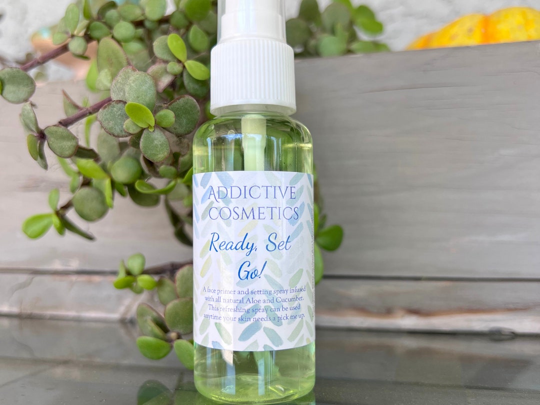 READY, SET GO! Refreshing Face Primer and Makeup Setting Spray. Infused ...