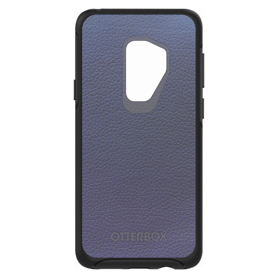 Otterbox Symmetry - Dark Gray Faux Leather Print Design - Apple iPhone ...